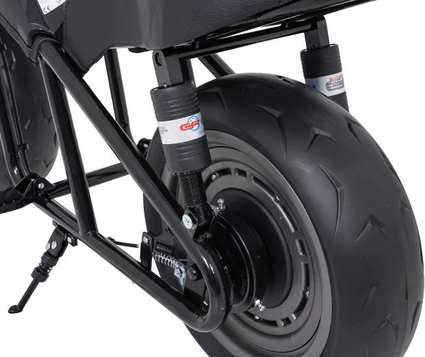 Elektrická motorka SUPERMOTO černá