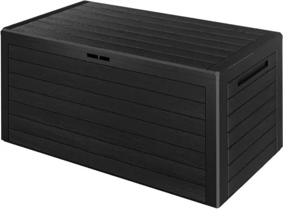 Zahradní úložný box Hill 280 L antracitový