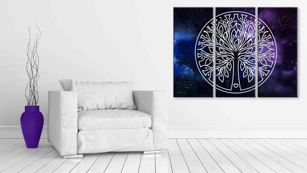 Obraz magický strom života Velikost (šířka x výška): 120x90 cm