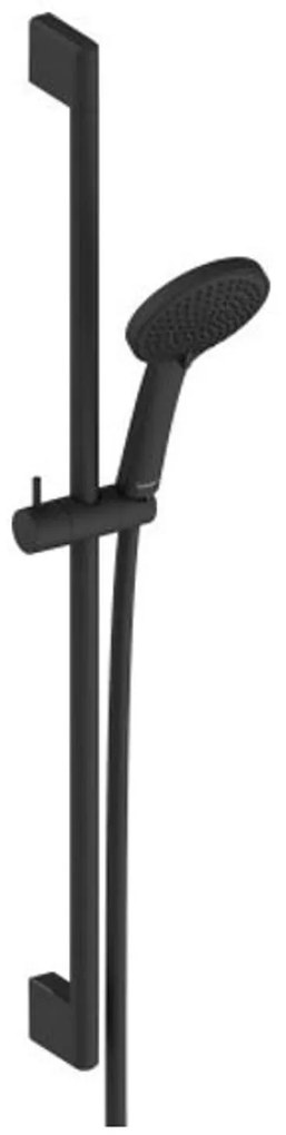 Duravit - Set sprchové hlavice, tyče a hadice, 3 proudy, matná černá UV0680002046