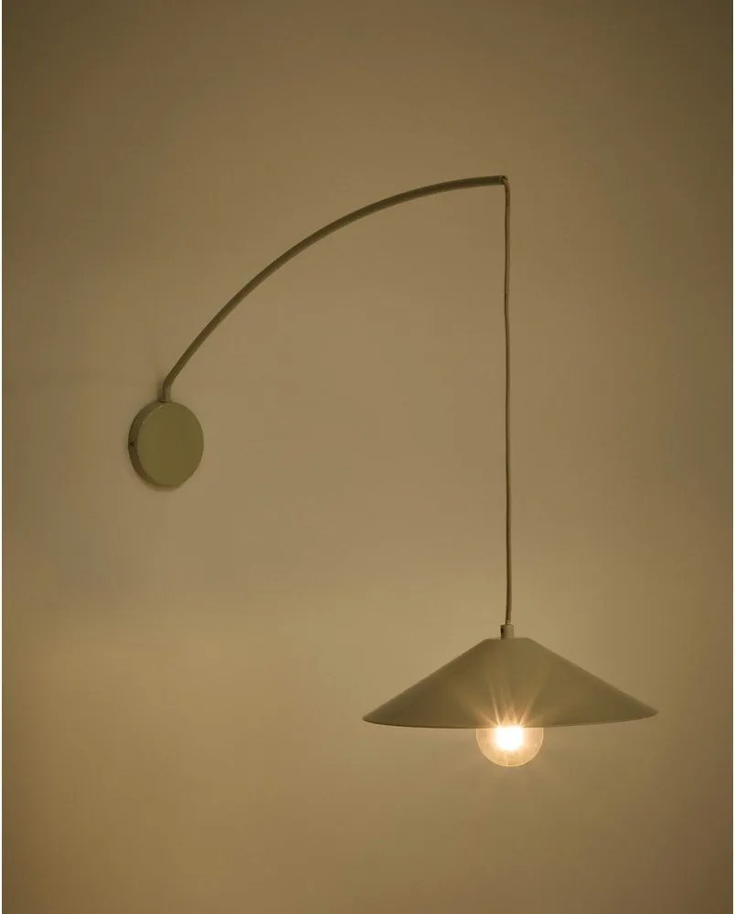 Krémové nástěnné svítidlo ø 35 cm Kally – Kave Home