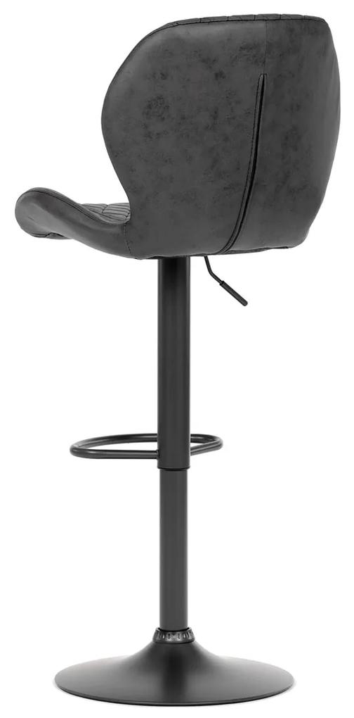 Židle barová Autronic AUB-431 BK3