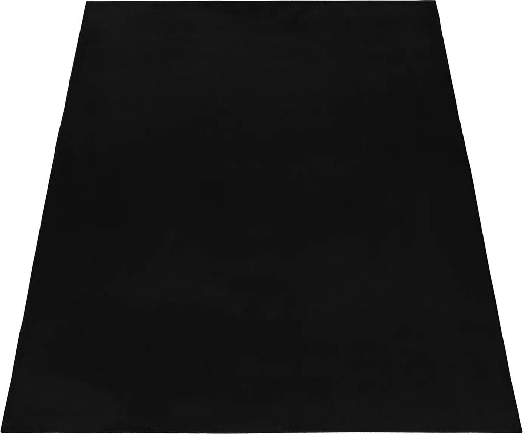 Ayyildiz, Běhoun Pouffy 5100 Black, 80x250, černá, obývací pokoj