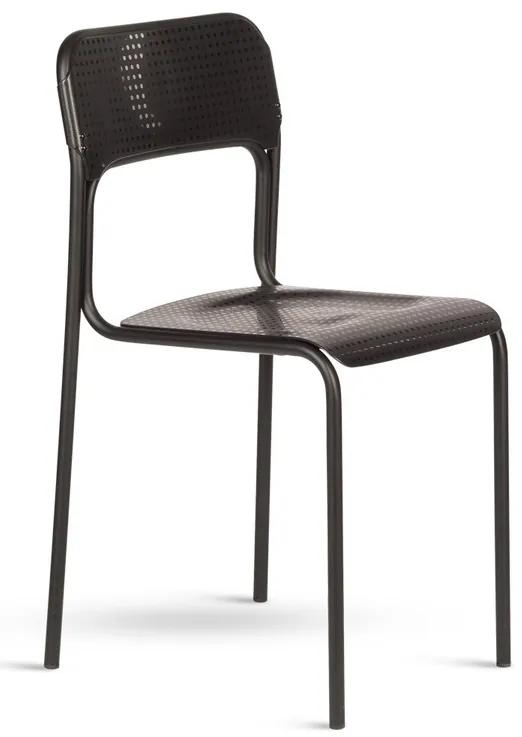 STIMA Kovová židle ASCONA - plast (sedák a záda)