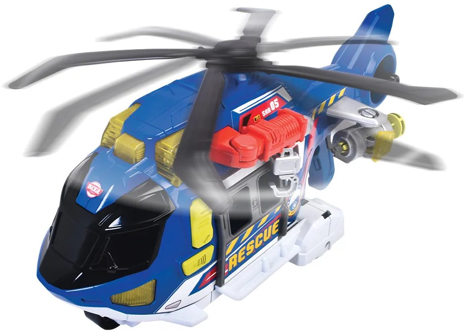 Záchranářská helikoptéra 39 cm se světlem a zvukem