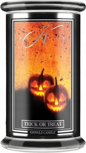 Trick or Treat – Kringle Candle velká svíčka se dvěma knoty série Halloween