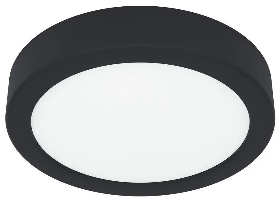 Eglo Eglo 900637 - LED Koupelnové stropní svítidlo FUEVA LED/11W/230V IP44 černá EG900637