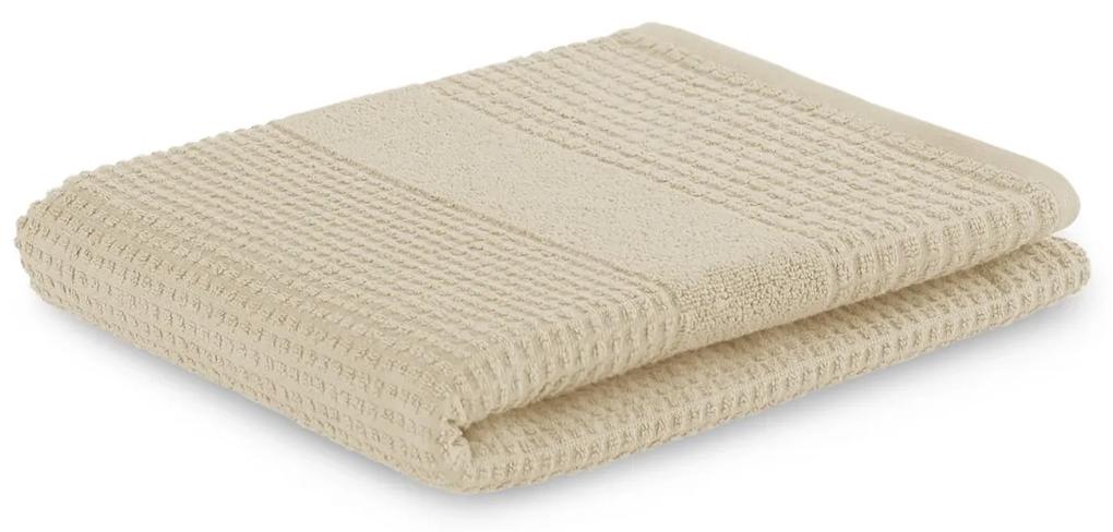Bavlněný ručník Béžový PHELA-70x140