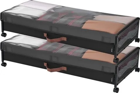 Úložný prostor pod postel s kolečky, 915 × 460 × 185 mm VEVOR