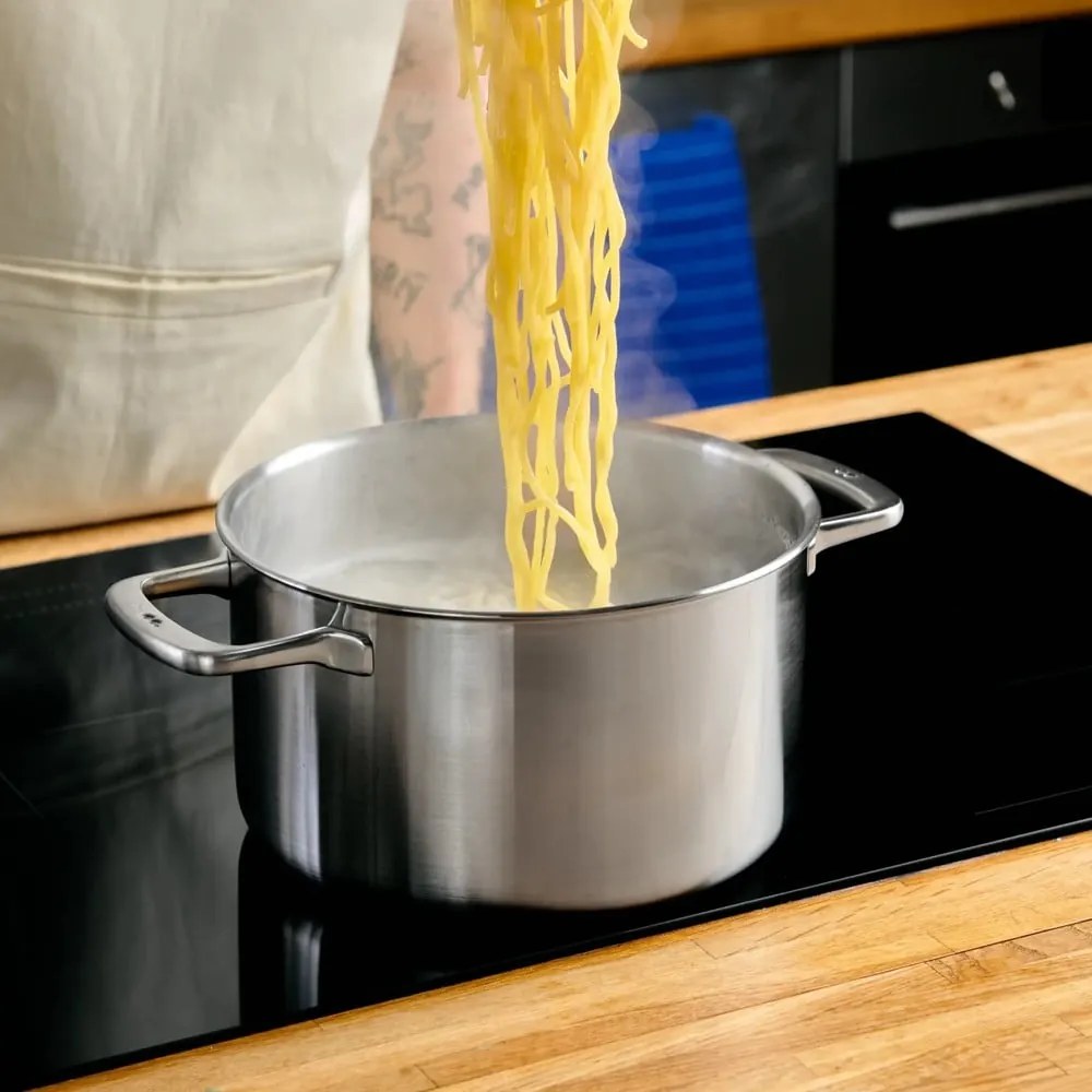 Nerezový kastrol s pokličkou na indukci 5,5 l Lucca 3.0 – FABINI