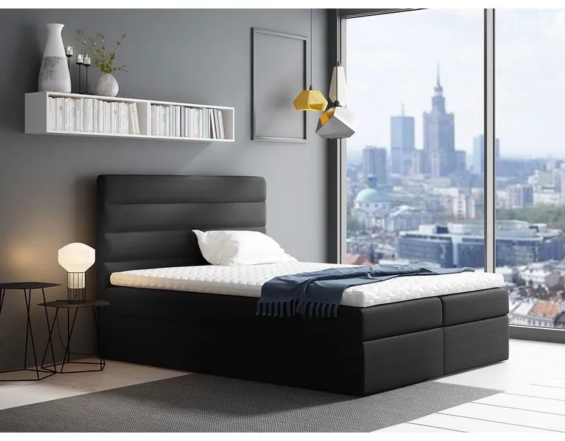 Kontinentální postel Oregano, Rozměr postele: 120 x 200 cm, Barva:: Makalu 6