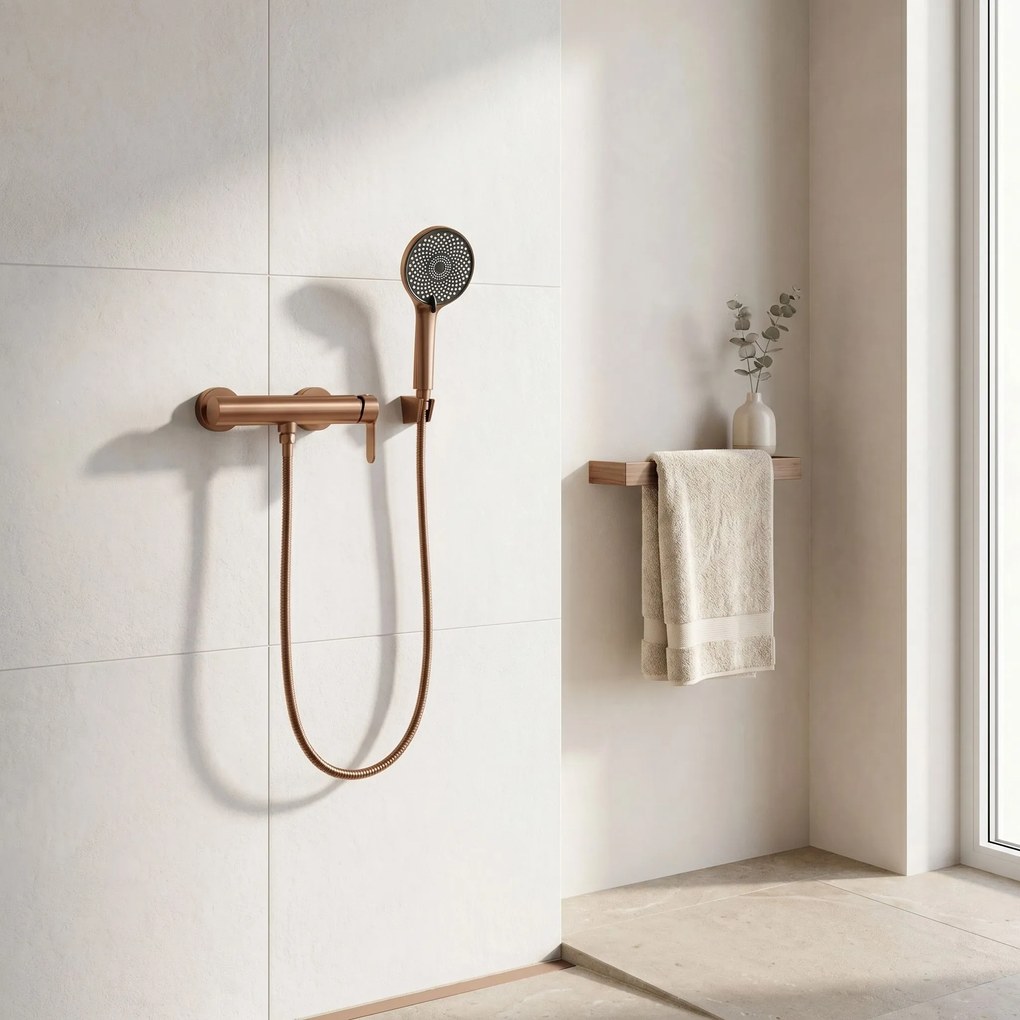 Rea, Sprchová baterie REA Arcos Brush Copper, REA-B6979