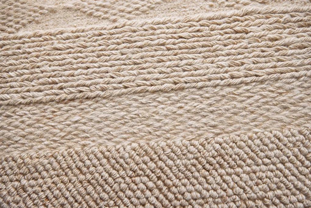 Diamond Carpets koberce Ručně vázaný kusový koberec Grandeur DESP P54/2 Dune White ROZMĚR: 160x230