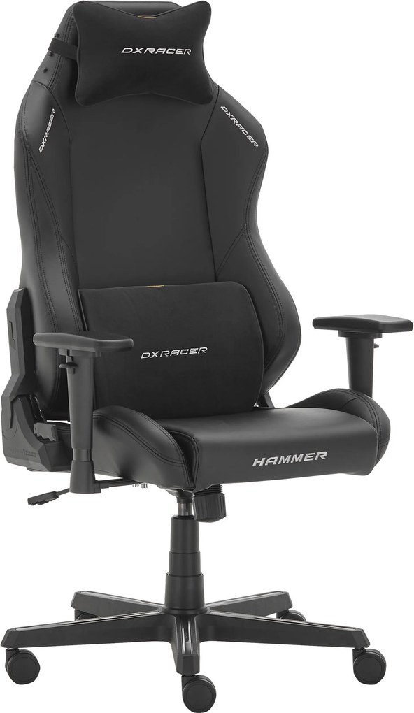 XXXLutz HERNÍ ŽIDLE, vzhled kůže, černá Dxracer - Herní židle - 000575042001