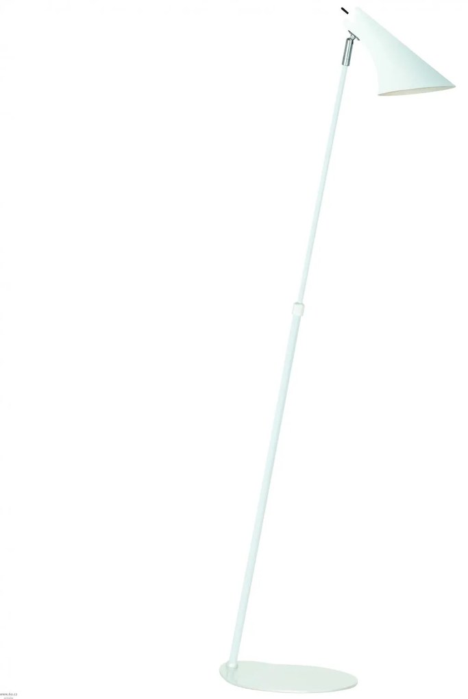 Nordlux 72704001 Vanila, stojací lampa v severském stylu, 1x40W, bílá, 74-129cm