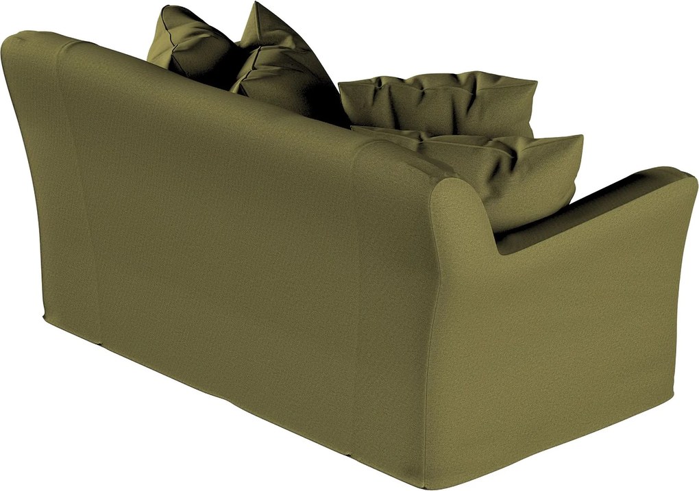 Potah na pohovku IKEA Tomelilla 2-místná nerozkládací barva zelená látka pletený vzor