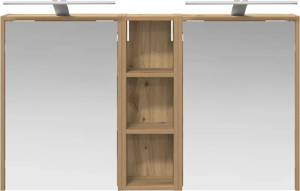 Sada koupelnových skříněk 3 ks 106 x 16 x 62,5 cm 3403807