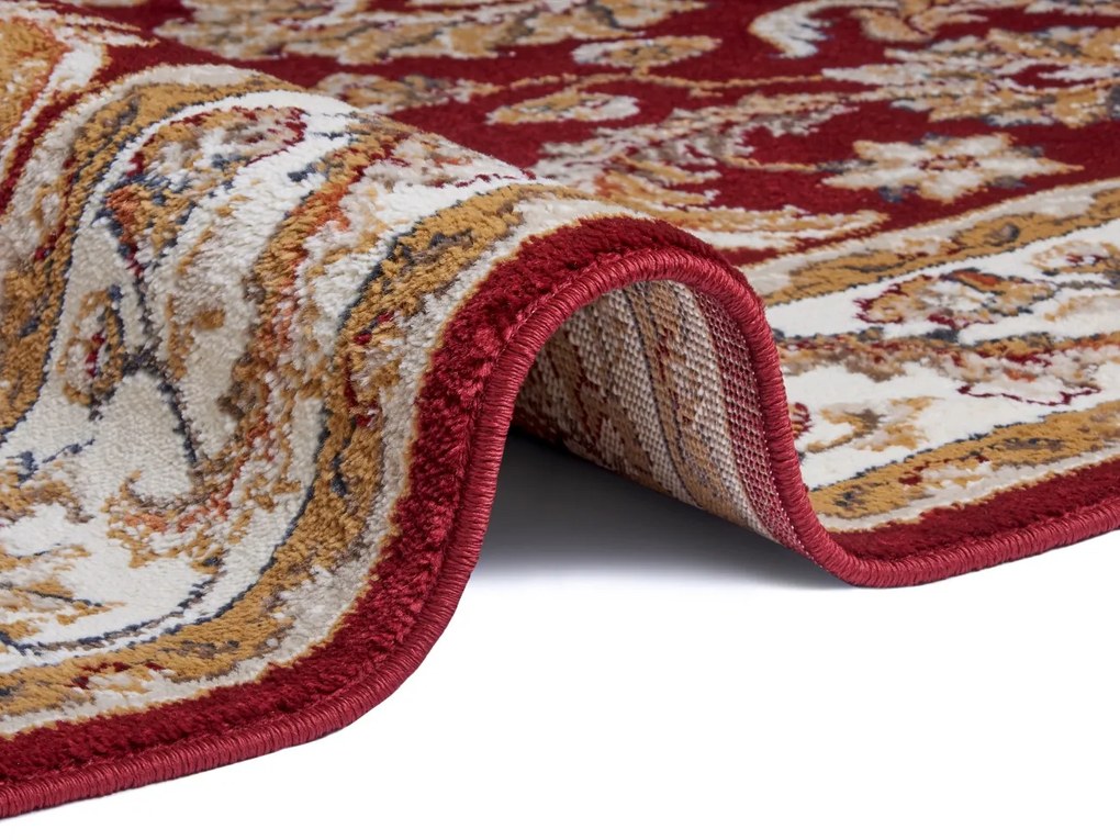 Hanse Home, Kusový koberec Luxor 105642 Reni Red Cream, 160x235, červená, ložnice