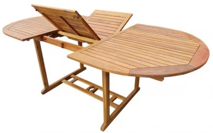 Doppler ATLAN - dřevěný rozkládací stůl 150/200x100x74 cm