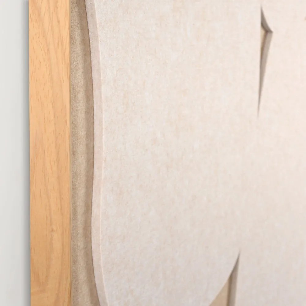 3D obraz s rámem/akustický 90x120 cm Stone Path 1 – Malerifabrikken
