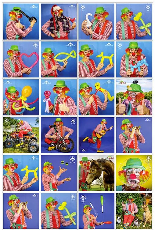 _Ostatní 1_ Hra Pexeso Klaun Brdík 21 dvojic *SPOLEČENSKÉ HRY* 5201