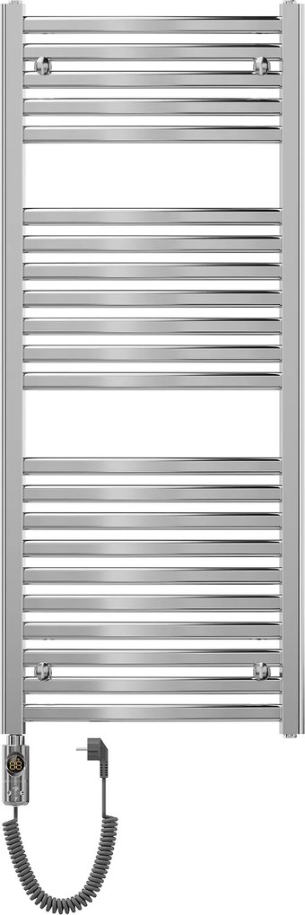 Mexen Helios, elektrické topné těleso 1200x500 mm + topná tyč 600 W, chromová, W103-1200-500-2600-01