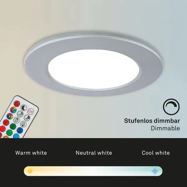 Briloner - SADA 3x LED Stmívatelné koupelnové svítidlo LED/4,8W/230V IP65