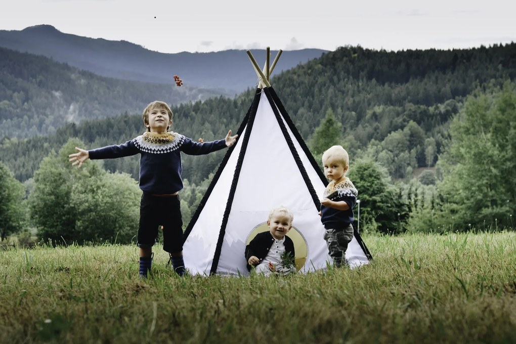 Vigvam design Teepee Mountain Forest - ČTVERCOVÉ BEZ DOPLŇKŮ