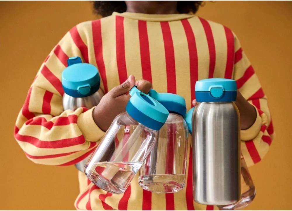 Modrá plastová dětská lahev 600 ml Campus – Mepal