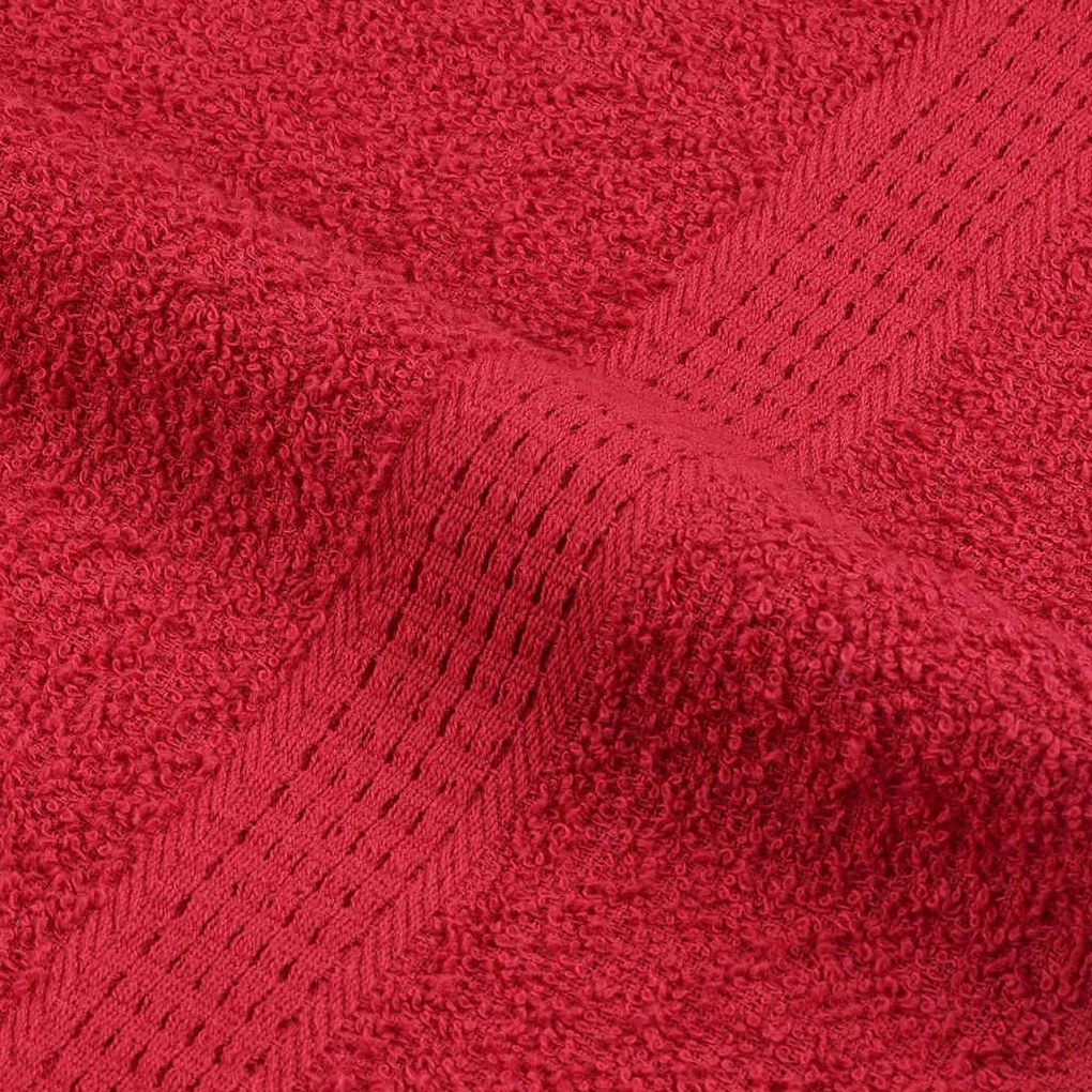 Ručníky pro hosty FROGN 2 ks červené 30x50 cm 360 g/m² 136923