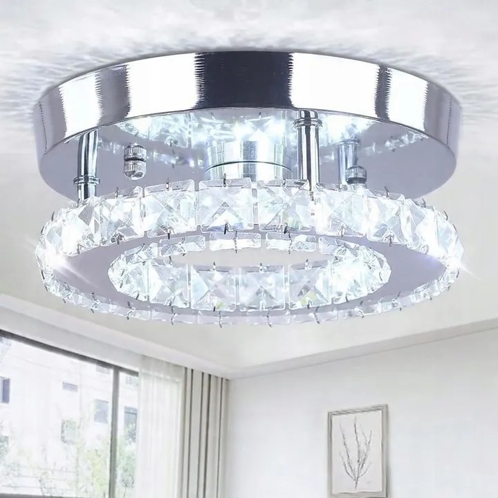 stropní svítidlo Led Křišťálový lustr Stropní Svítidlo Moderní design