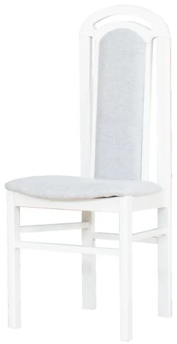 Židle KK (bílá / ušlechtilá šedá)