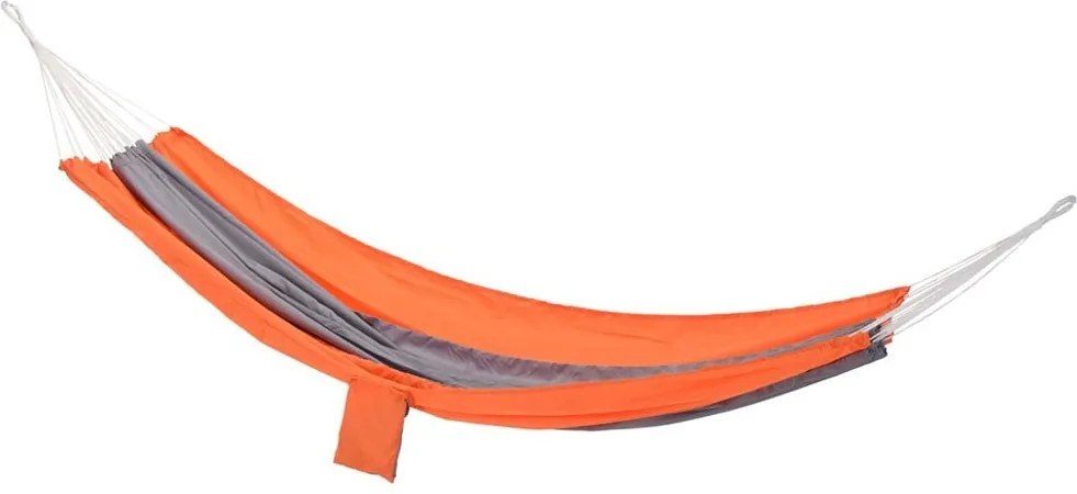 DekorStyle Turistická houpací síť 200 x 135 cm- Oranžová