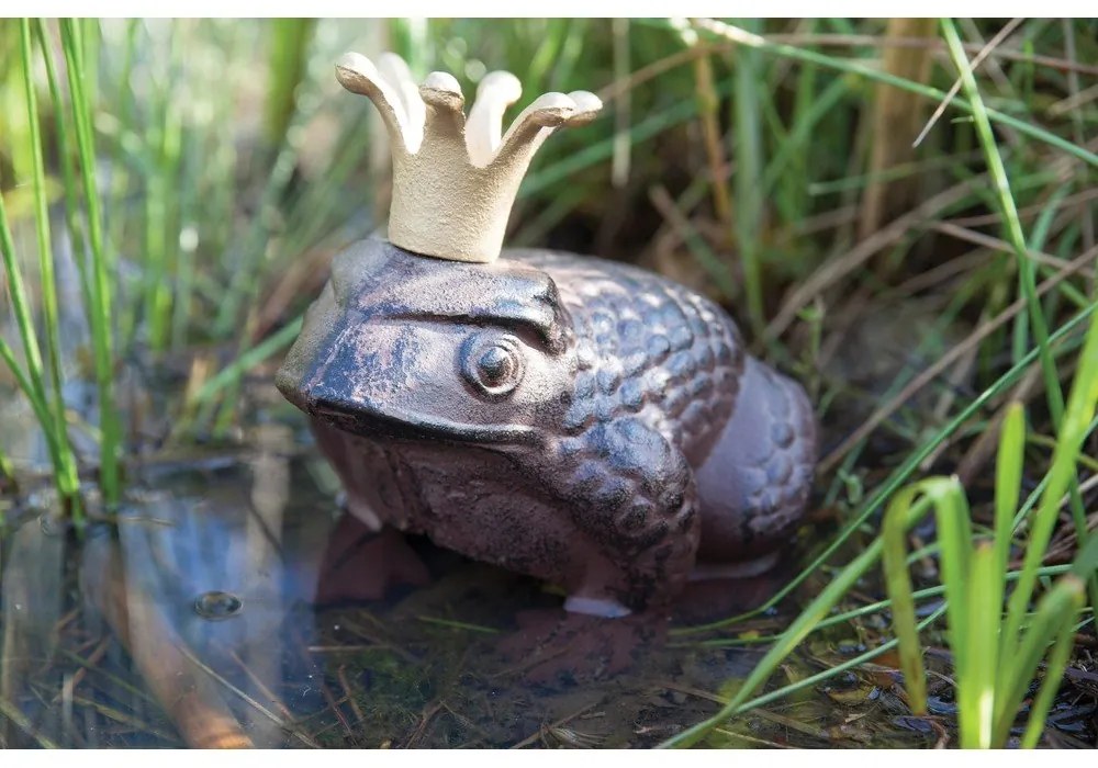 Kovová zahradní soška Frog – Esschert Design