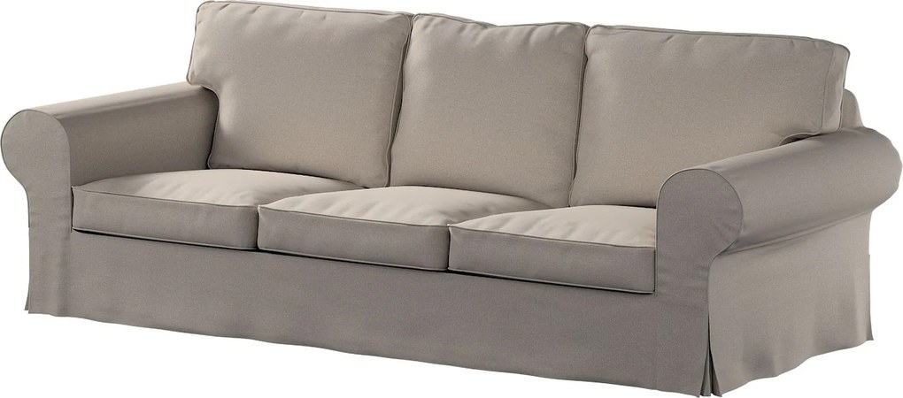 Potah na pohovku IKEA Ektorp 3-místná, rozkládací STARÝ MODEL PIXBO barva šedá látka pletený vzor