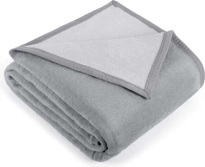 Bellatex Přikrývka KIRA PLUS jednolůžková Šedá 150x200 cm