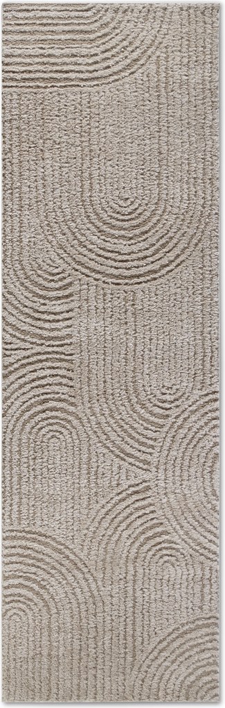 ELLE Decoration, Běhoun Gallery 106090 Beige z kolekce Elle, 80x240, béžová, ložnice