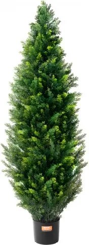 2 Kusů 1,2 m Umělý cedr Topiary Strom Umělá rostlina UV Dekor vnitřní/venkovní