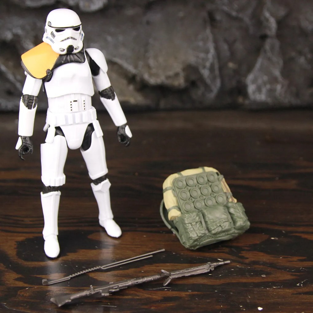 Pohyblivé akční figurky Star Wars - The Mandalorian Imperial Stormtrooper Varianta: Jedha Patrol