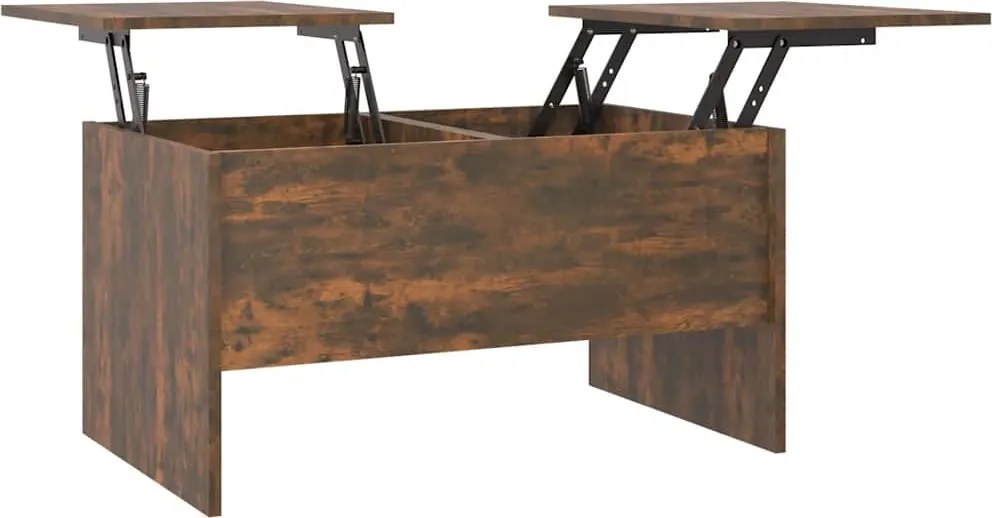 vidaXL Konferenční stolek 80 x 50 x 42,5 cm kompozitní dřevo [809732] Barva: Černá