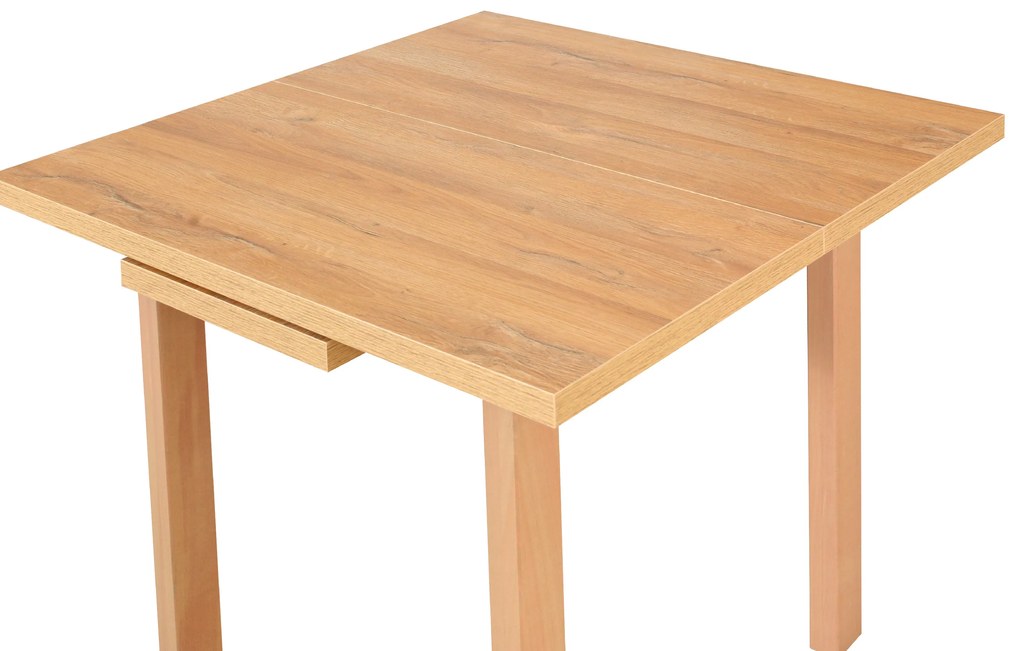 Jídelní stůl Argo 7 Zvolte barvu horní desky: Bílý (borovice andersen), Zvolte barvu nožek: Ořech - nut