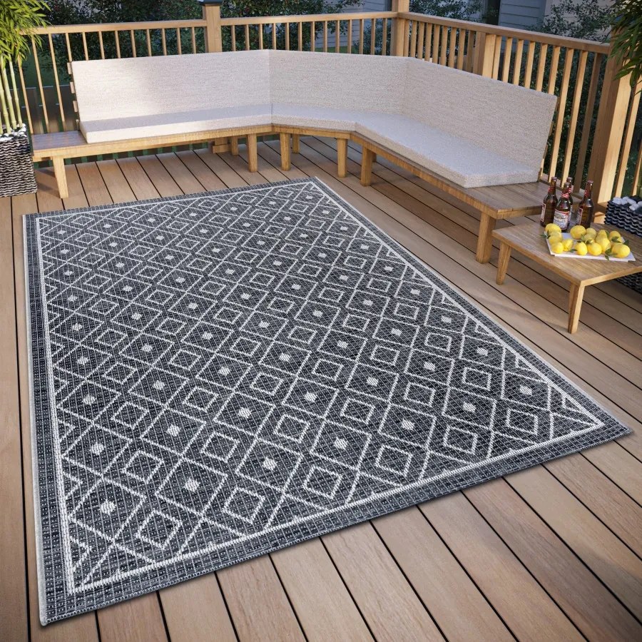 Hanse Home, Kusový koberec Clyde 105908 Lahal Grey Beige – na ven i na doma, 63x120, šedá, chodba / předsíň