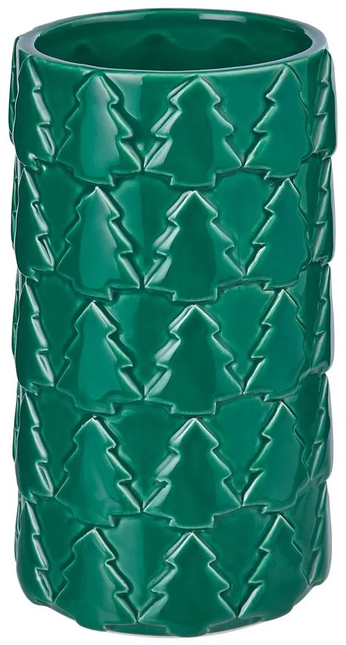 STATEMENT Váza stromky 18 cm - tm. zelená