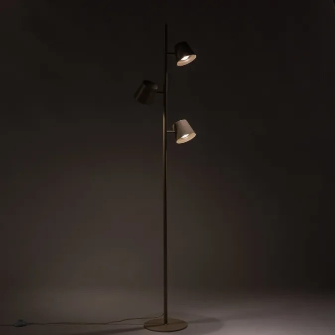 Stojací lampa Snap Fosca Taupe Trio