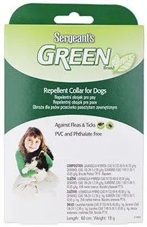 SERGEANT´S Pet Company Sergeanťs Green obojek pro psy 60cm 1ks