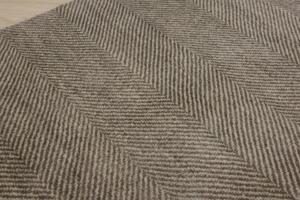 MK Original: Produkty s rodokmenem, Ručně vázaný indický koberec Sirsa 1311 brown, 60x90, béžová, ložnice