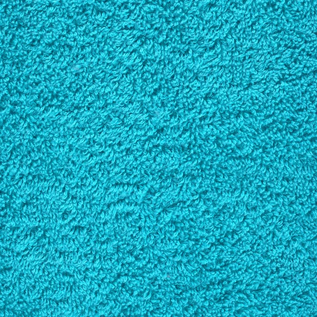 Premium ručníky SOLUND 4 ks tyrkysové 50 x 100 cm 600 g/m² 137450