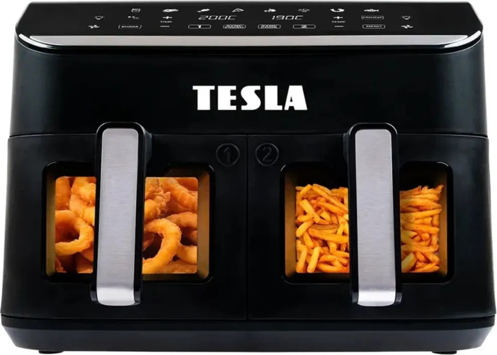 TESLA AirCook DualZone Q460 XXL - Zánovní - Horkovzdušná fritéza