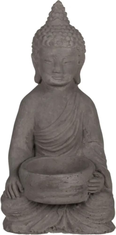 GiftyCity Stojan na svíčku 8x15,5 cm, Buddha
