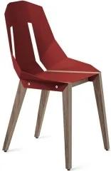Židle Tabanda DIAGO, ořechová podnož (RAL3000)